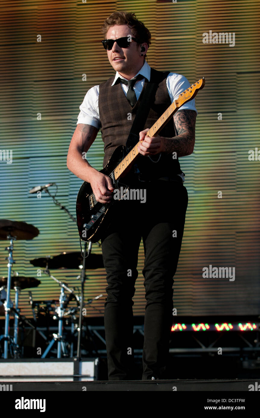 Danny Jones (lead vocals and guitar) of multi platinum selling band ...