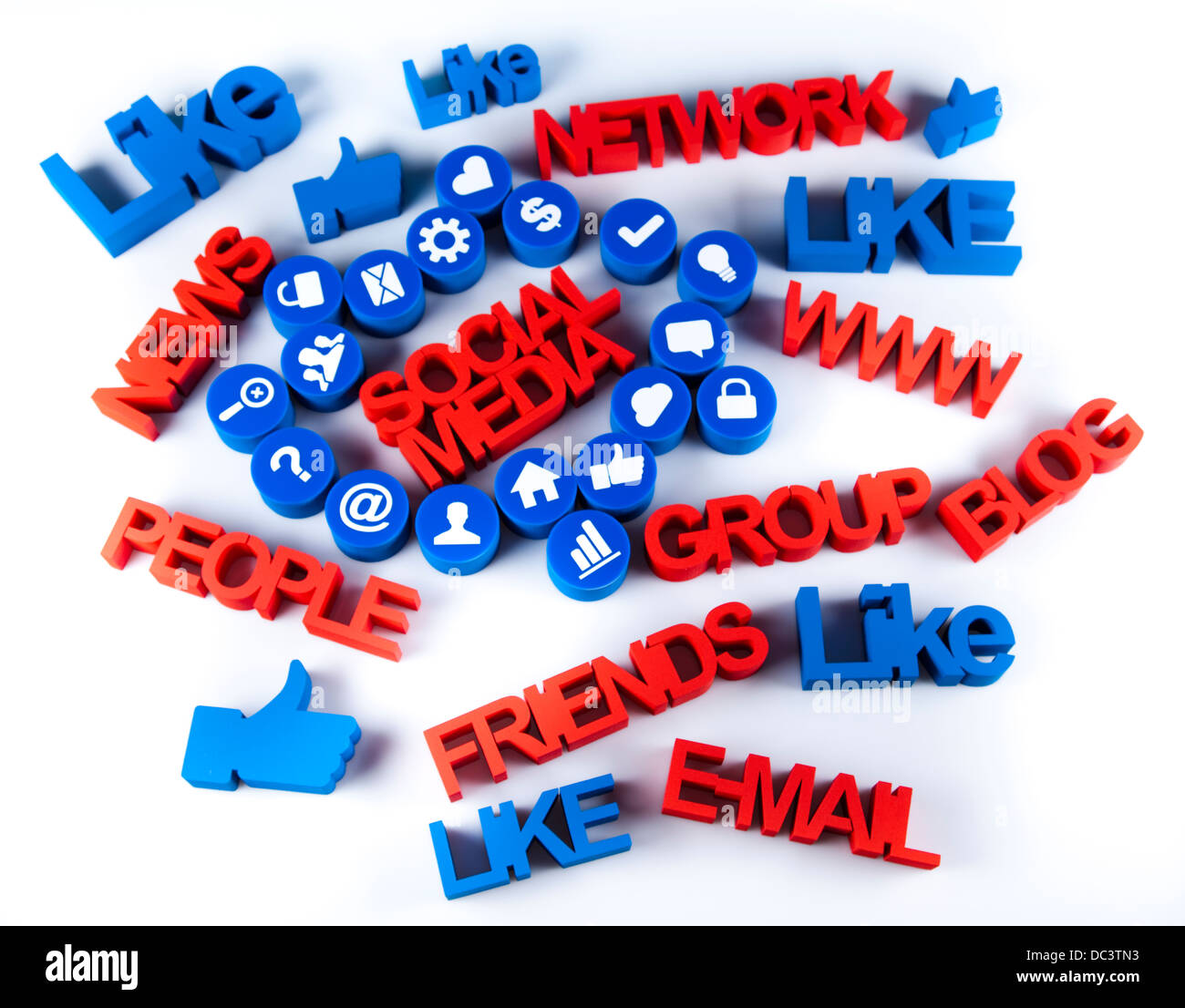 Social media background Stock Photo - Alamy