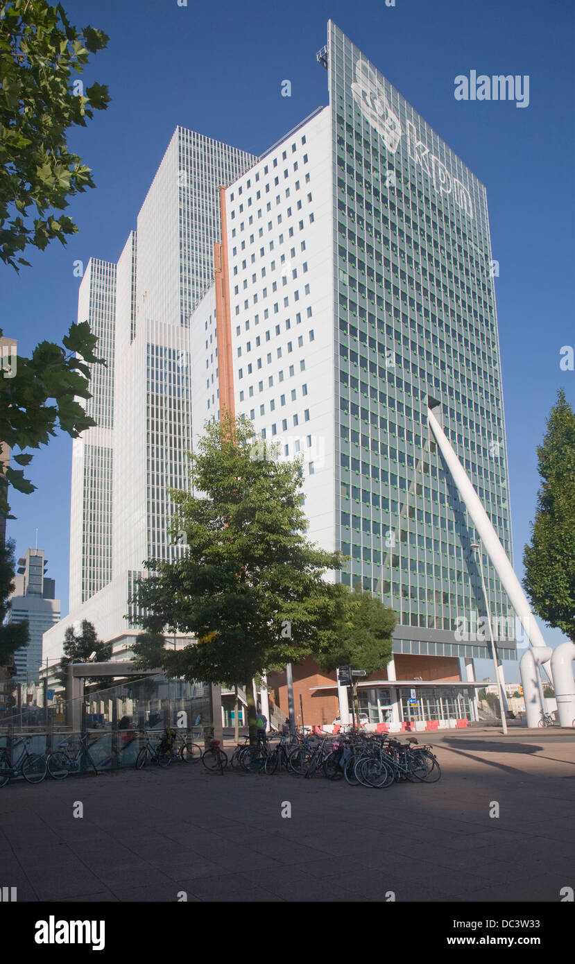 kpn tower and De Rotterdam building Rotterdam Netherlands Stock Photo ...