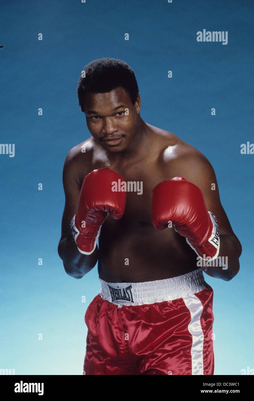 LARRY HOLMES.Supplied by Photos, inc.(Credit Image: © Supplied By Globe ...