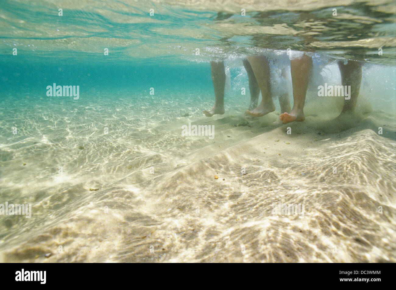 Submerged feet hi-res stock photography and images - Alamy