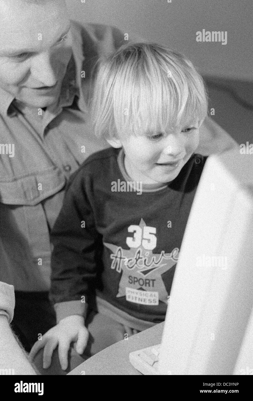 Father of computer Black and White Stock Photos & Images - Alamy