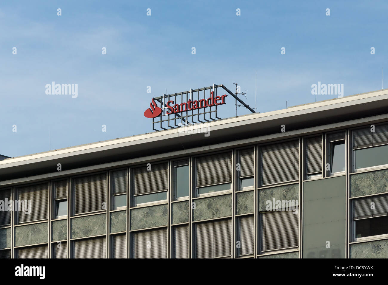 The Santander Group is a Spanish banking group Stock Photo - Alamy
