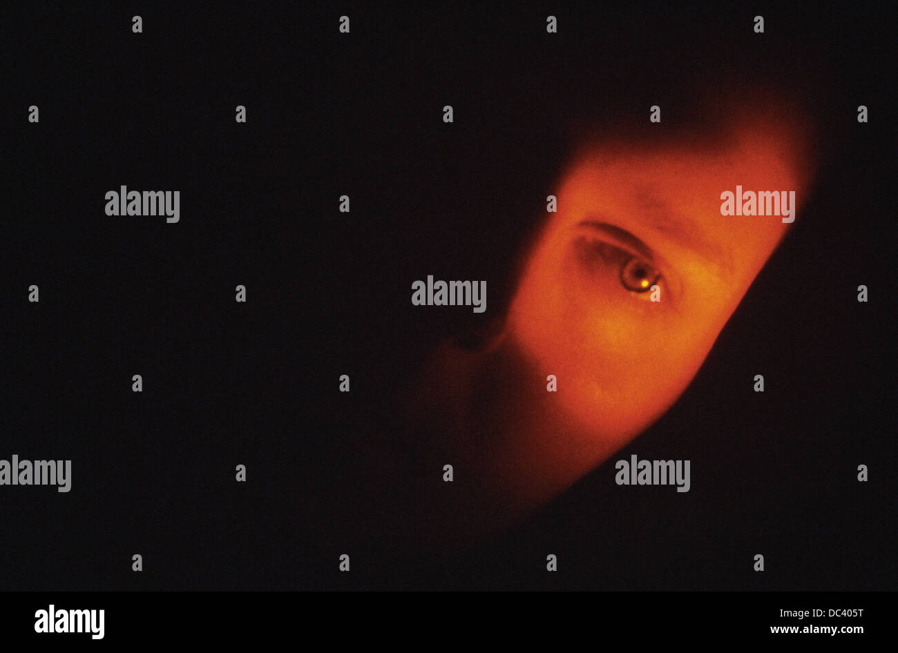 An eye seeing Stock Photo - Alamy