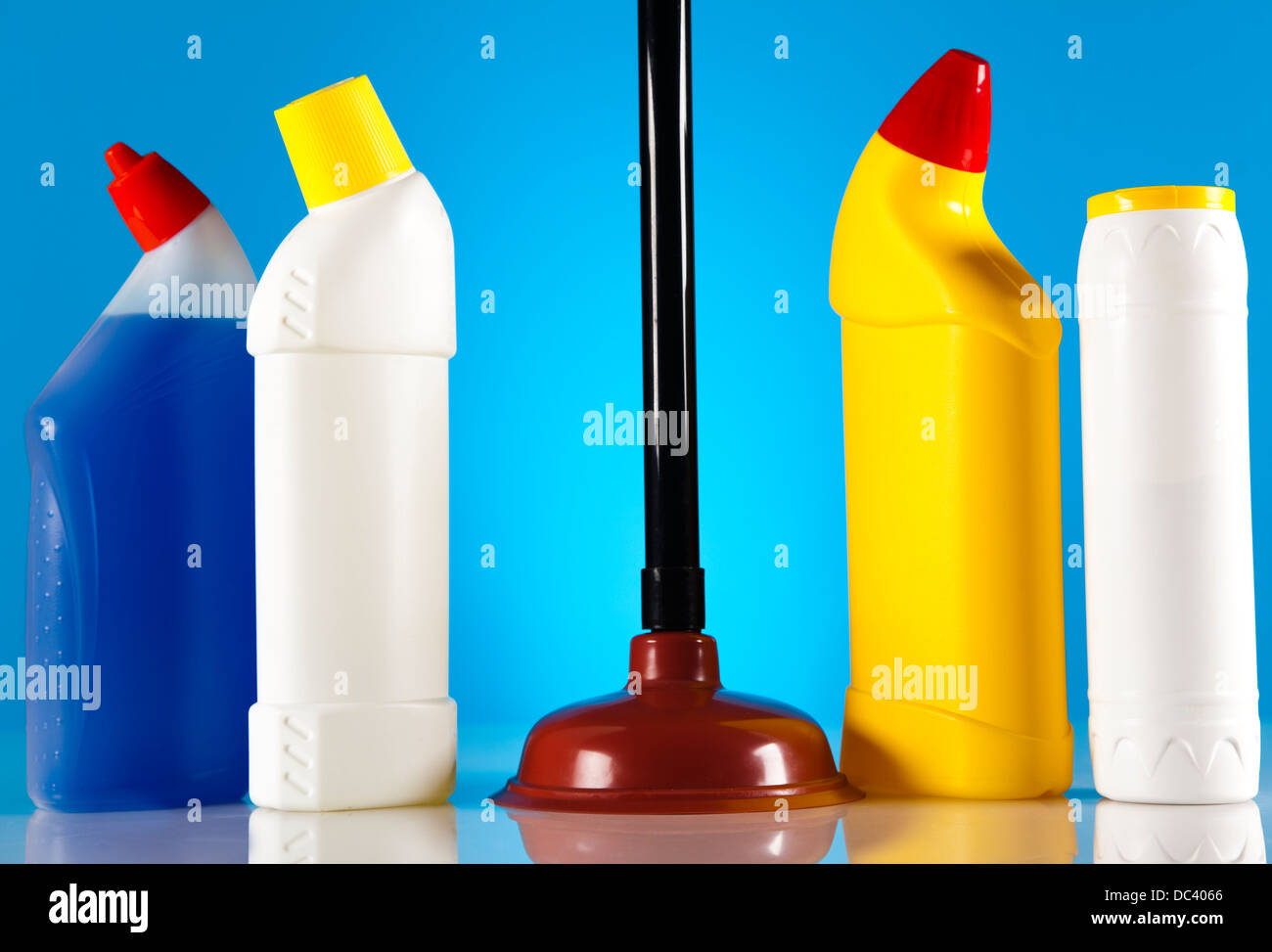 Cleaning concept in studio Stock Photo - Alamy
