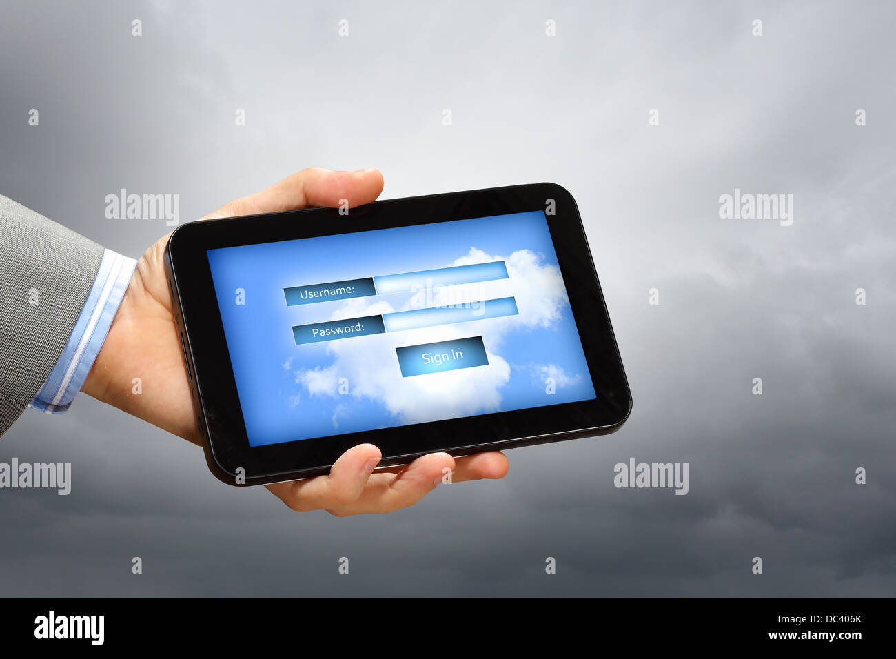 login with email and password Stock Photo - Alamy
