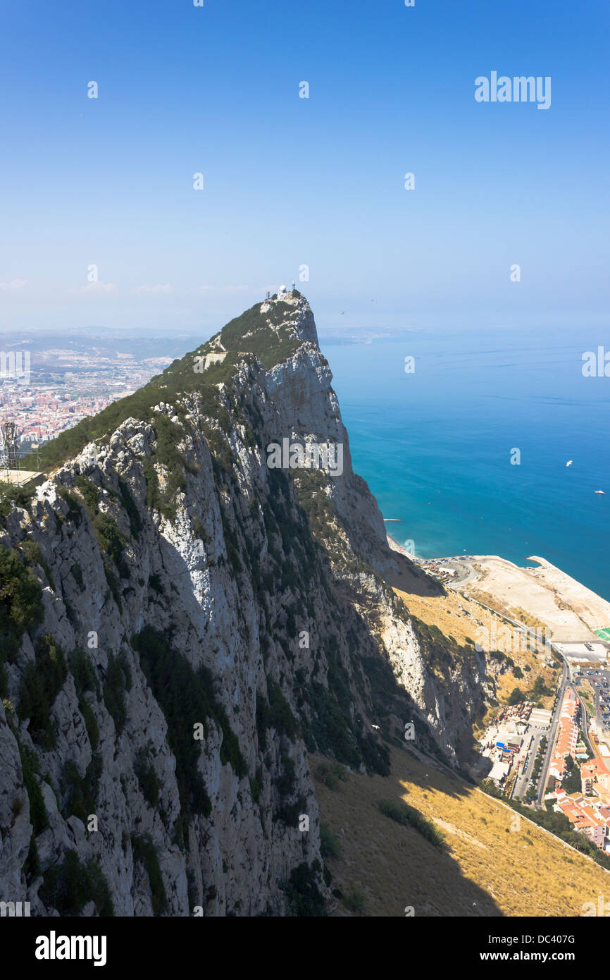 The Rock of Gibraltar Stock Photo - Alamy