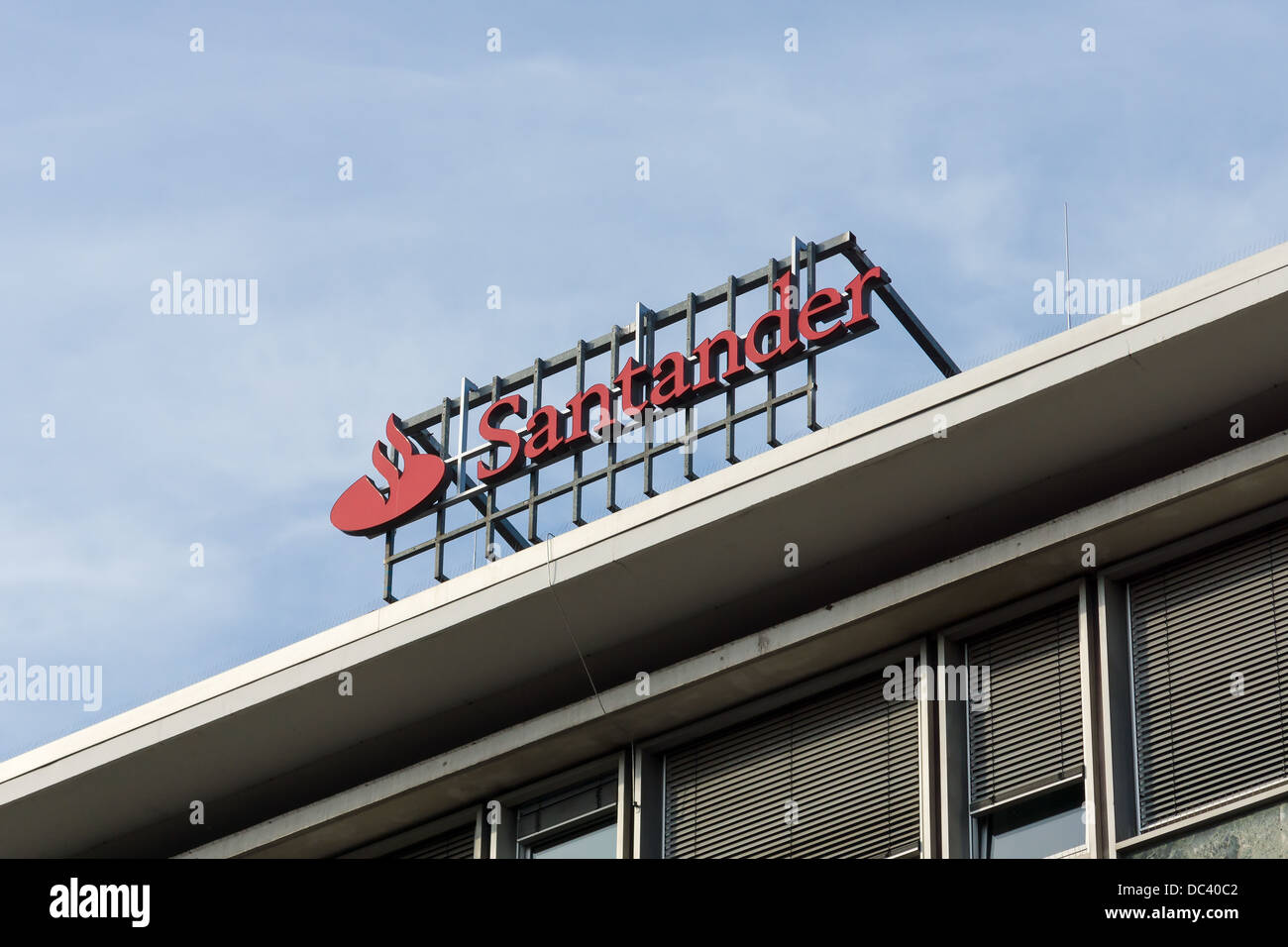 The Santander Group is a Spanish banking group Stock Photo - Alamy