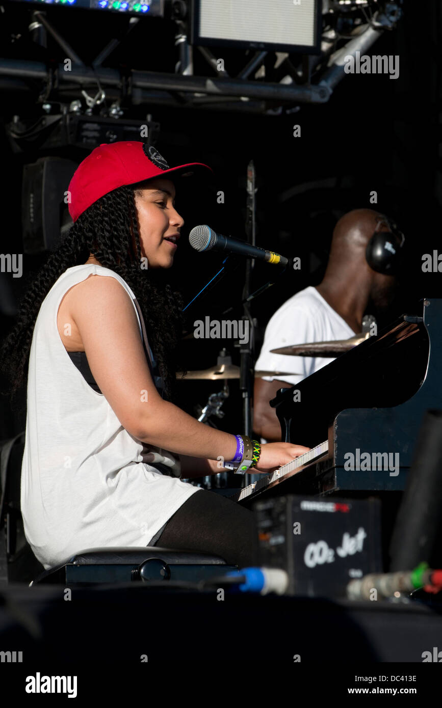 Singer songwriter Gabz performs her songs at Go Local, Queen Elizabeth ...