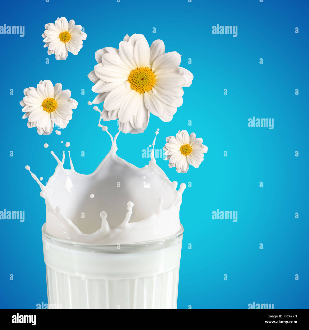 Fresh milk in the glass Stock Photo - Alamy