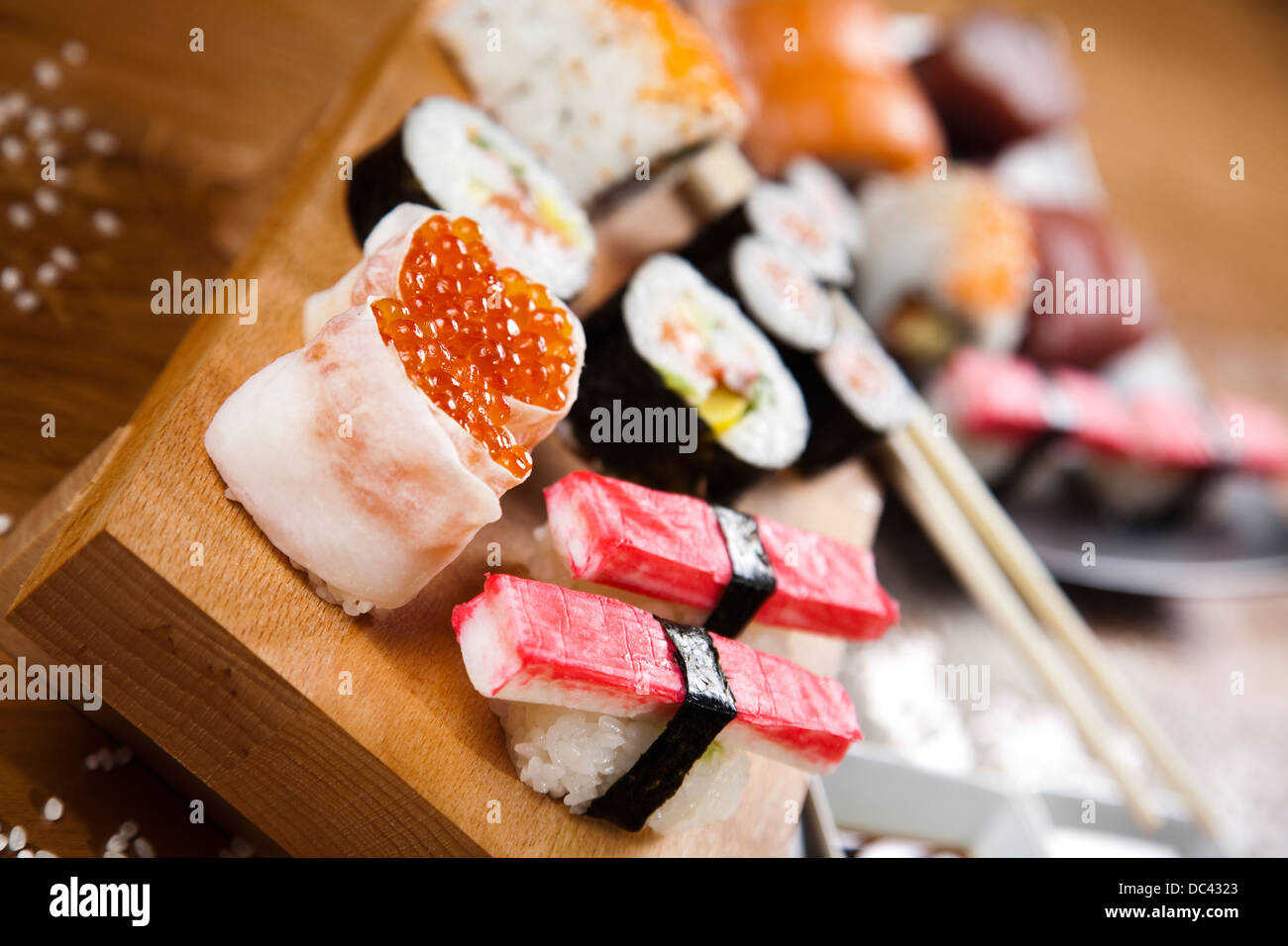 Traditional japanese food Stock Photo - Alamy