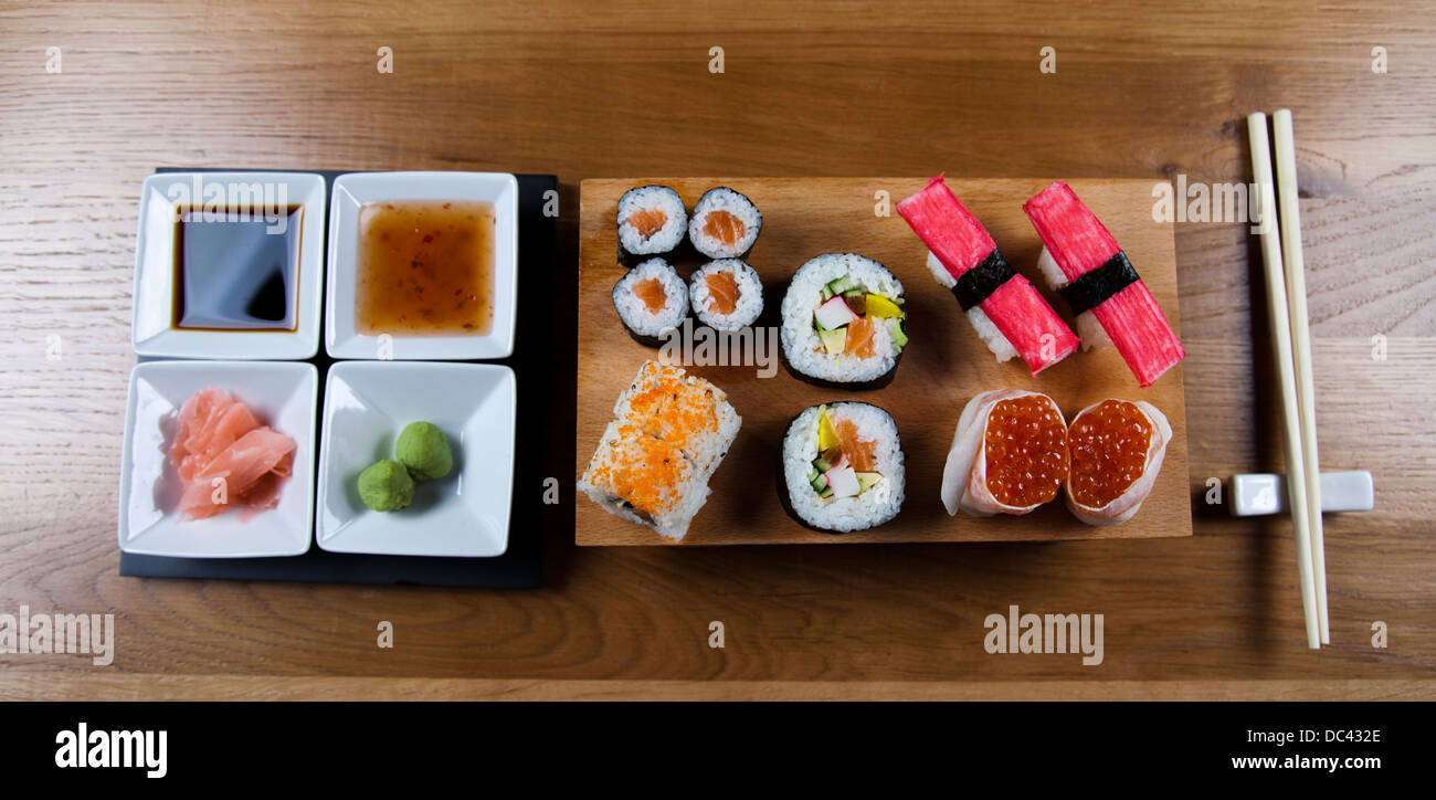 Traditional japanese food Stock Photo - Alamy