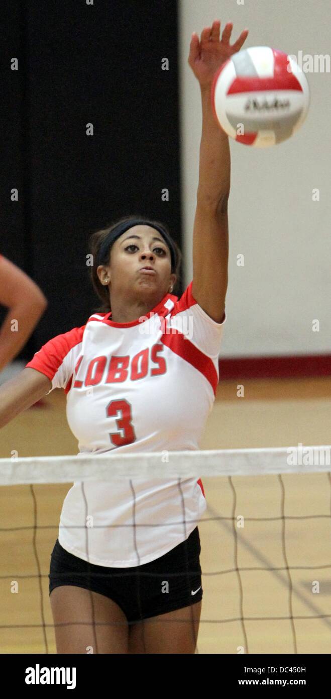 Volleyball player hits ball hi-res stock photography and images - Alamy