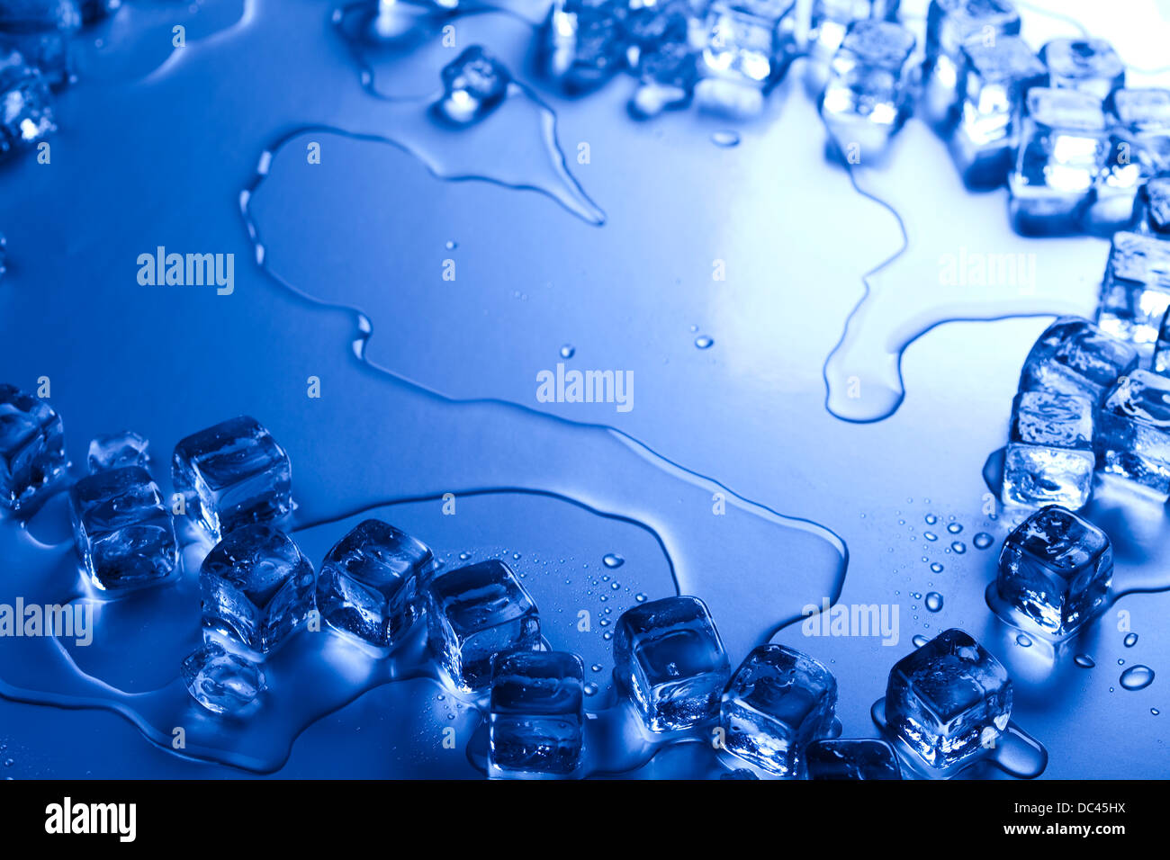 Crystals ice cubes Stock Photo - Alamy