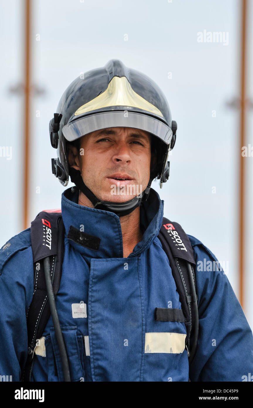 Belfast, Northern Ireland. 8th August 2013 - Italian Fireman Credit ...