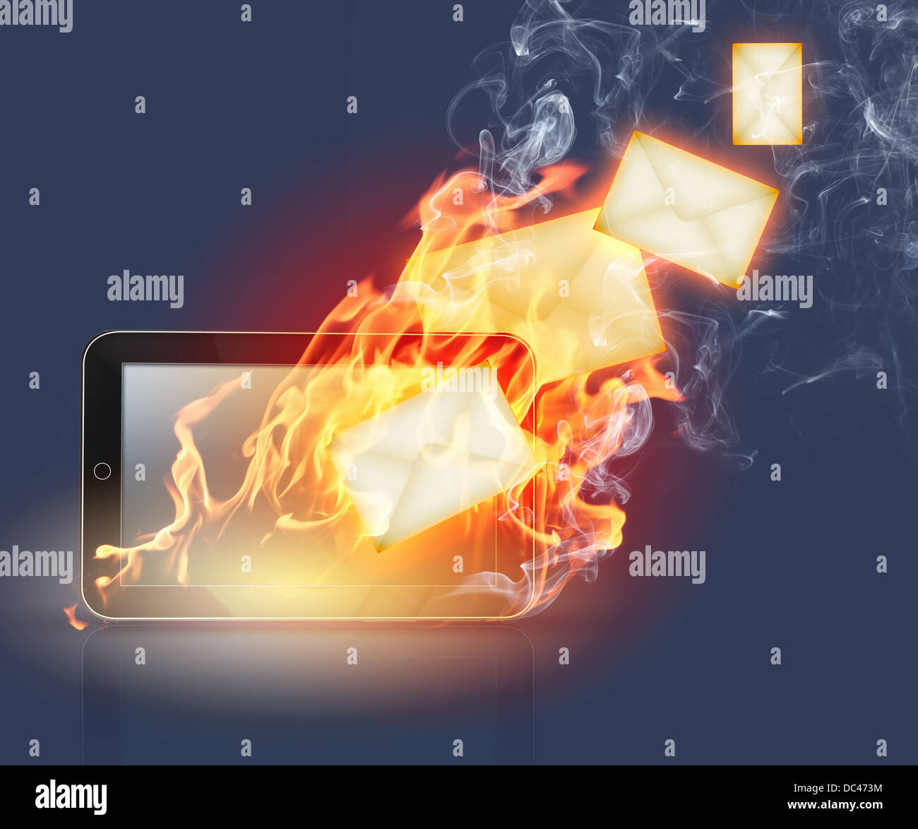 Modern communication technology Stock Photo - Alamy