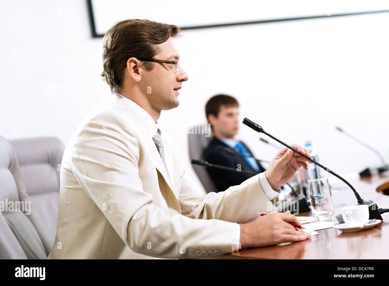 Portrait of a businessman Stock Photo - Alamy