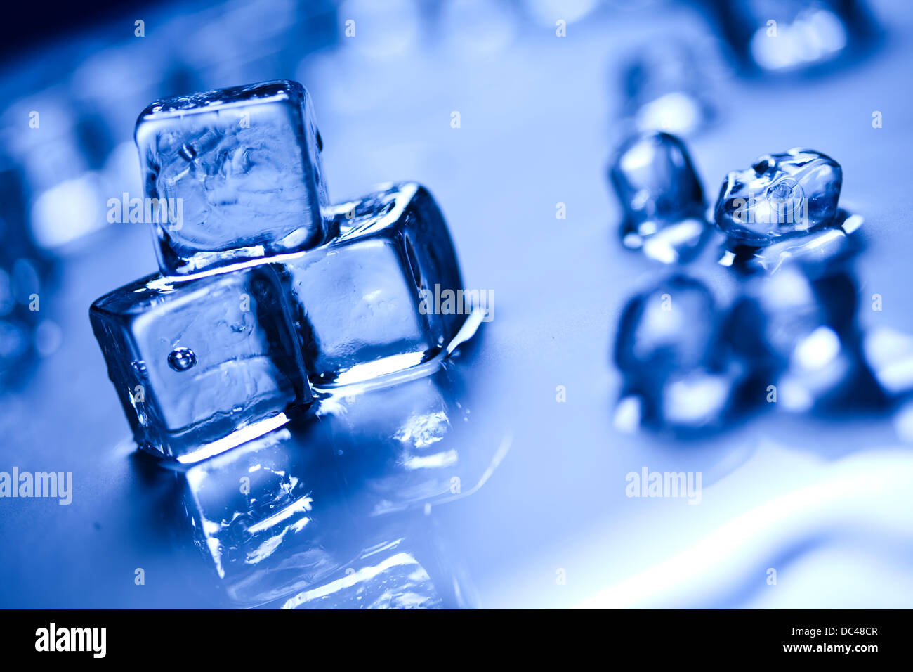 Crystals ice cubes Stock Photo - Alamy