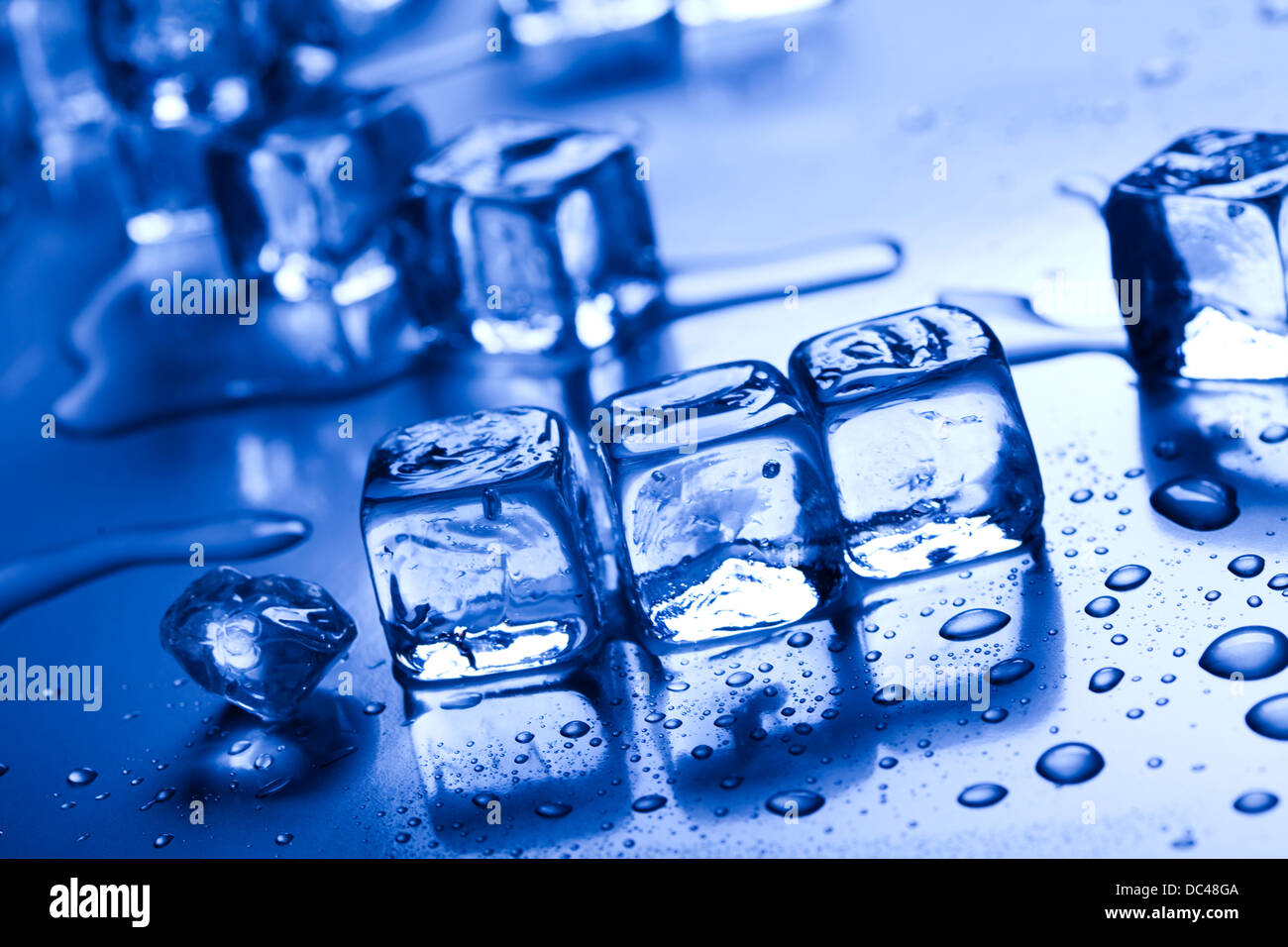 Crystals ice cubes Stock Photo - Alamy