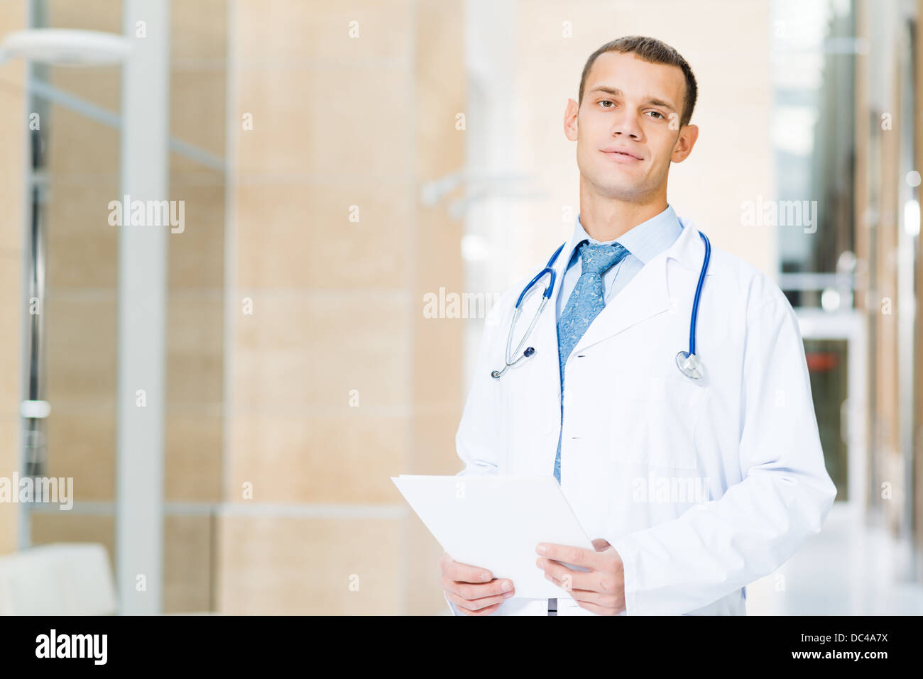 Portrait of doctor Stock Photo - Alamy
