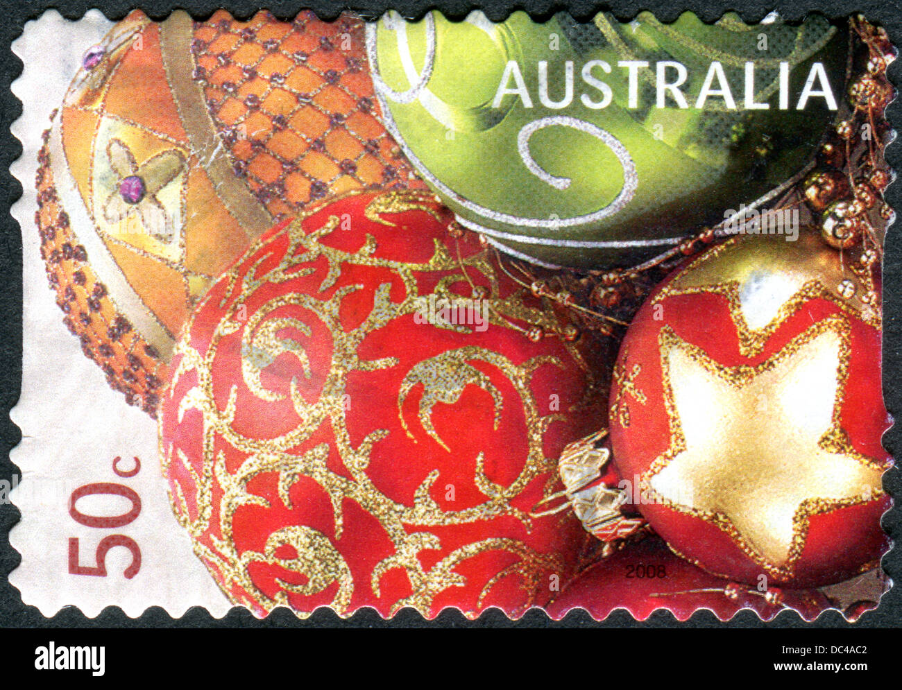 AUSTRALIA - CIRCA 2008: Postage stamp Australia, shows Christmas ...