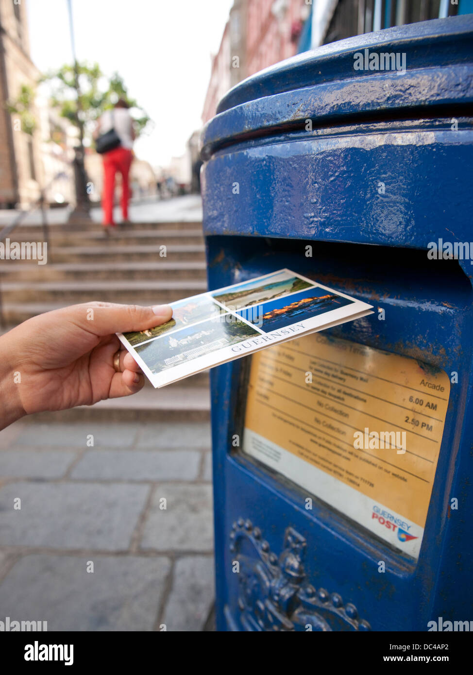 Post box guernsey hi-res stock photography and images - Alamy