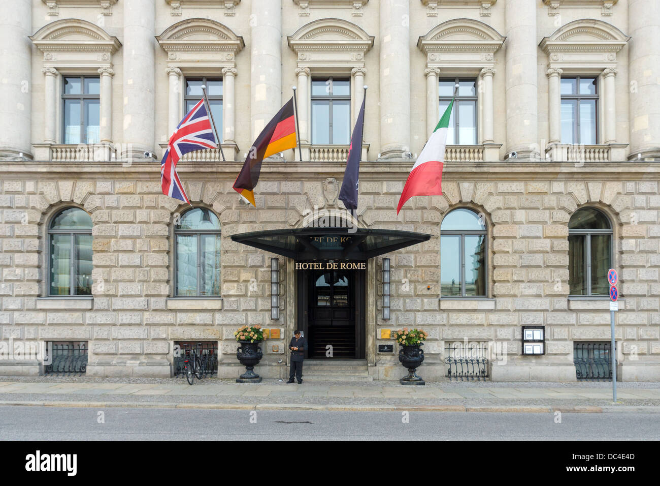 Five-star hotel - Hotel de Rome Stock Photo - Alamy