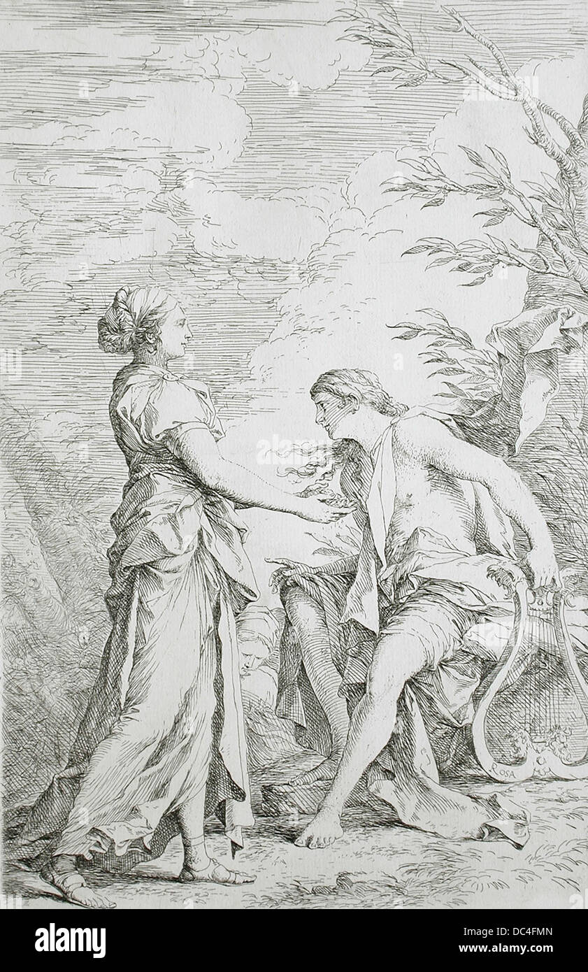 Apollo and the Cumaean Sibyl, housed in LACMA, is a classical artwork ...