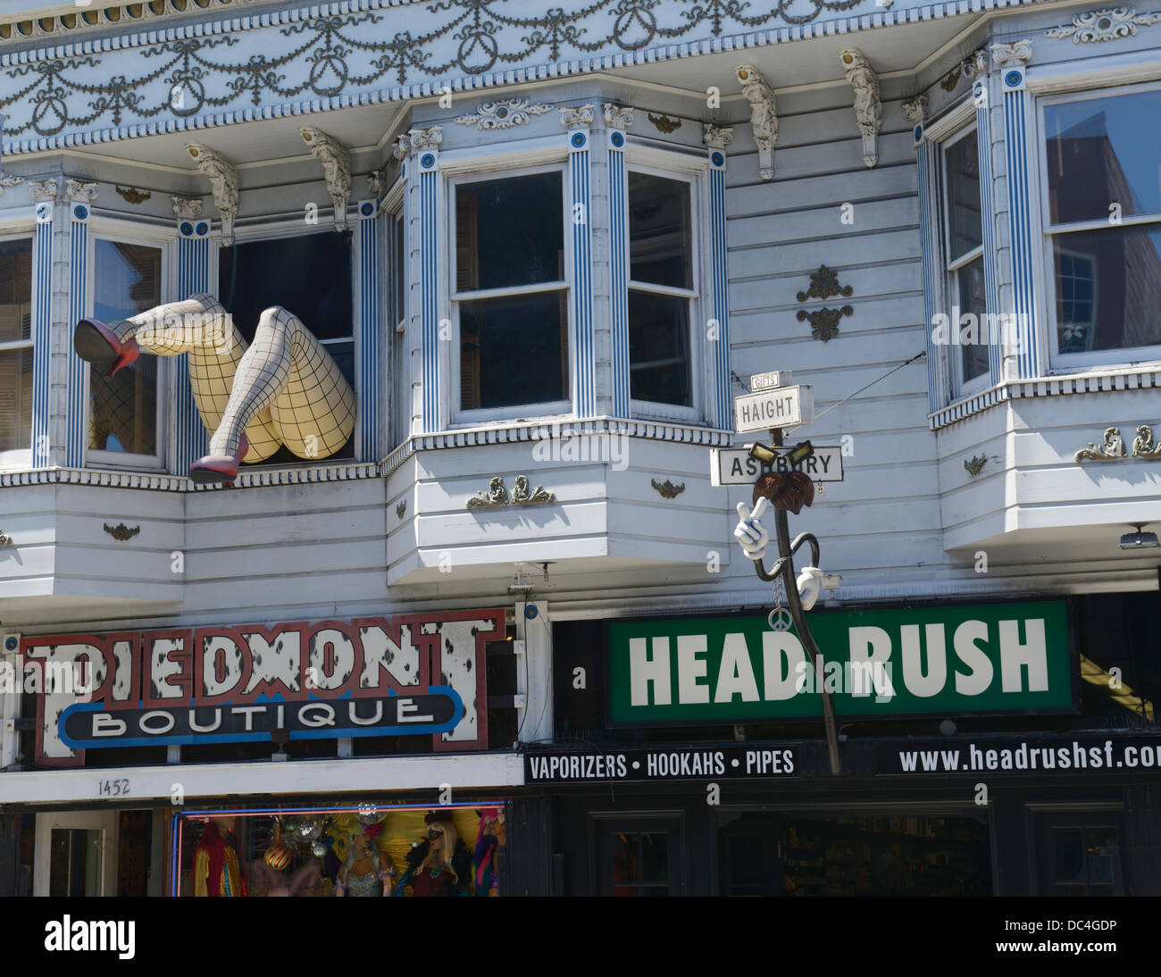 Haight Ashbury neighborhood in SF, CA Stock Photo - Alamy
