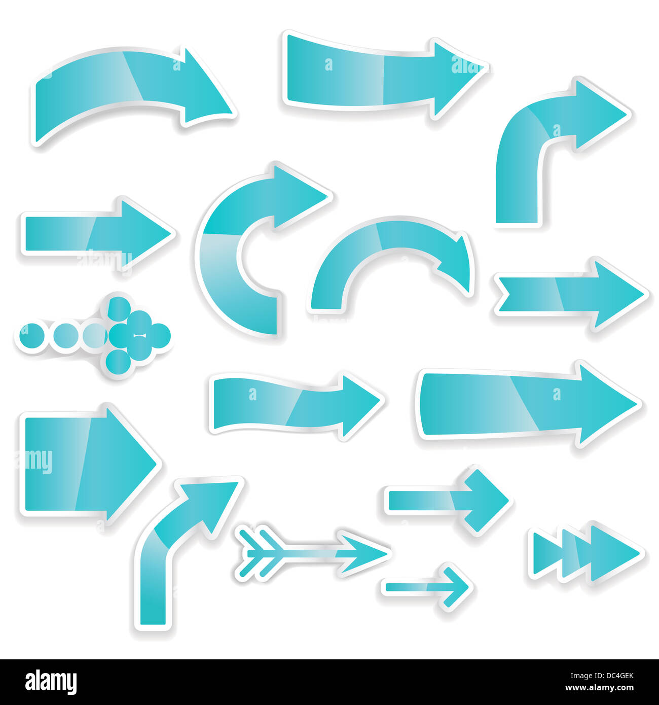 Paper arrows hi-res stock photography and images - Alamy