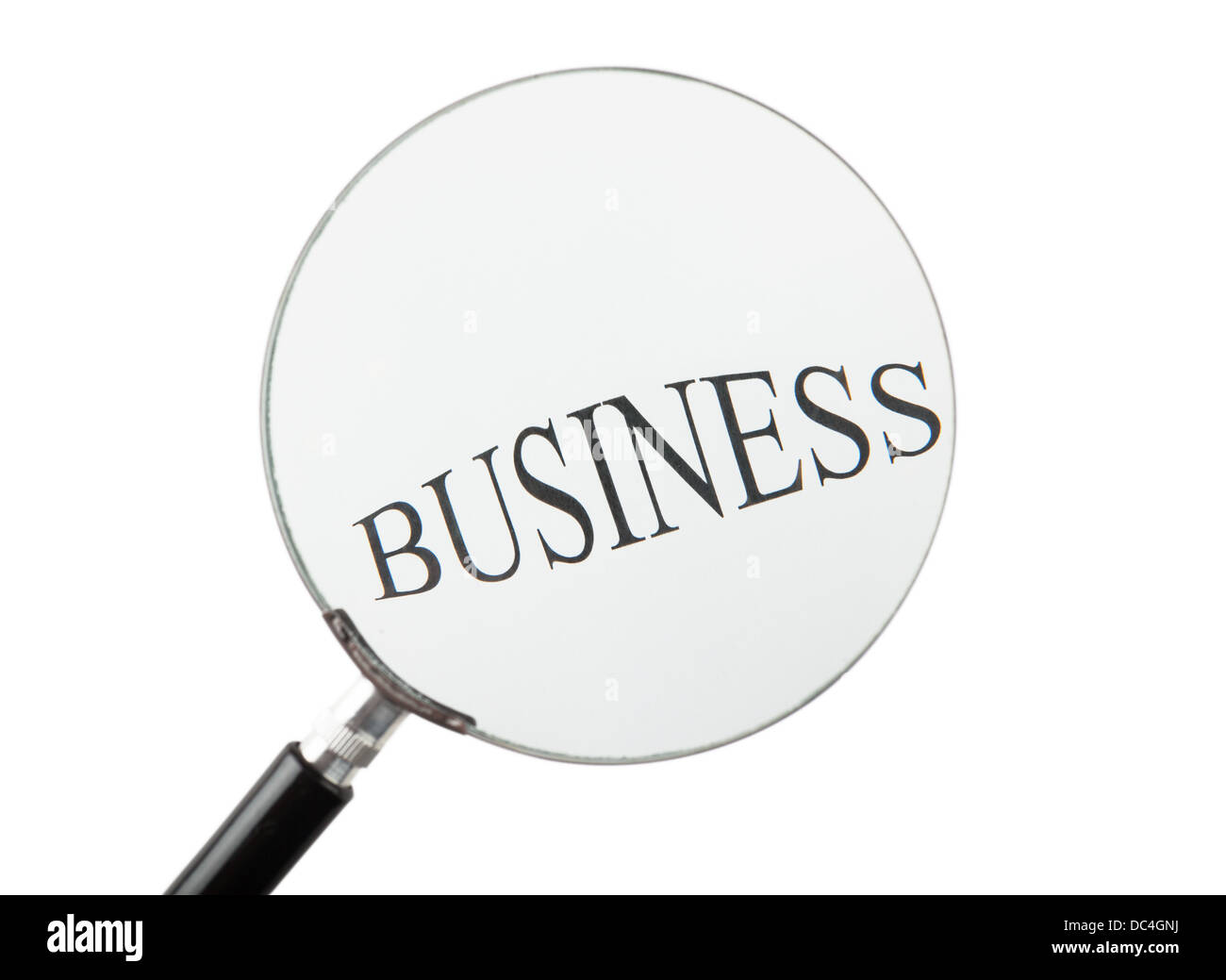 Business people magnifying glass hi-res stock photography and images ...