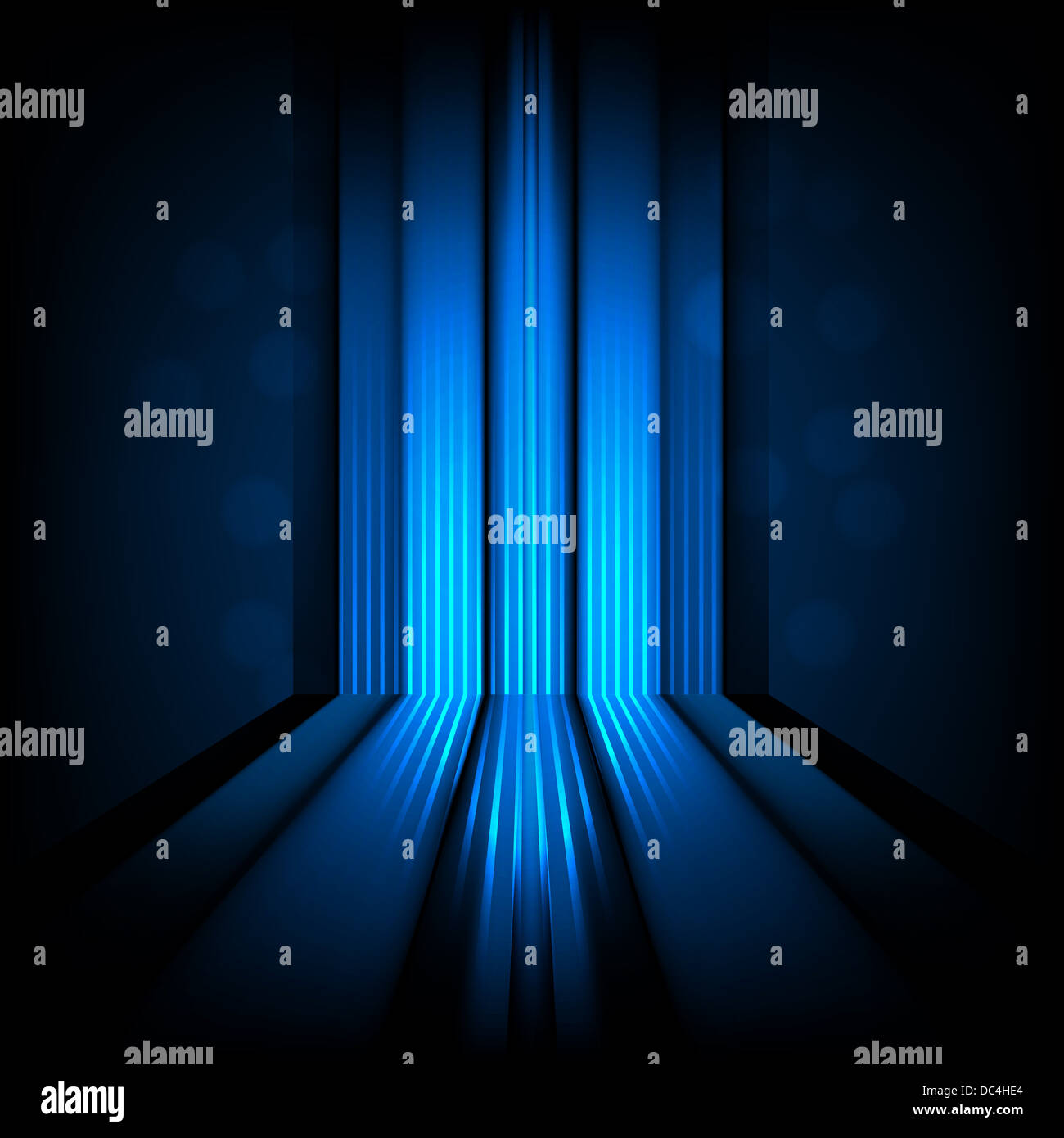 background with abstract lines of blue light Stock Photo - Alamy