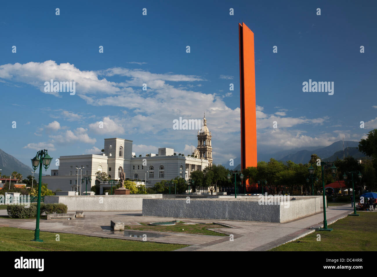 The Macroplaza in the centre of Monterrey, Mexico Stock Photo - Alamy