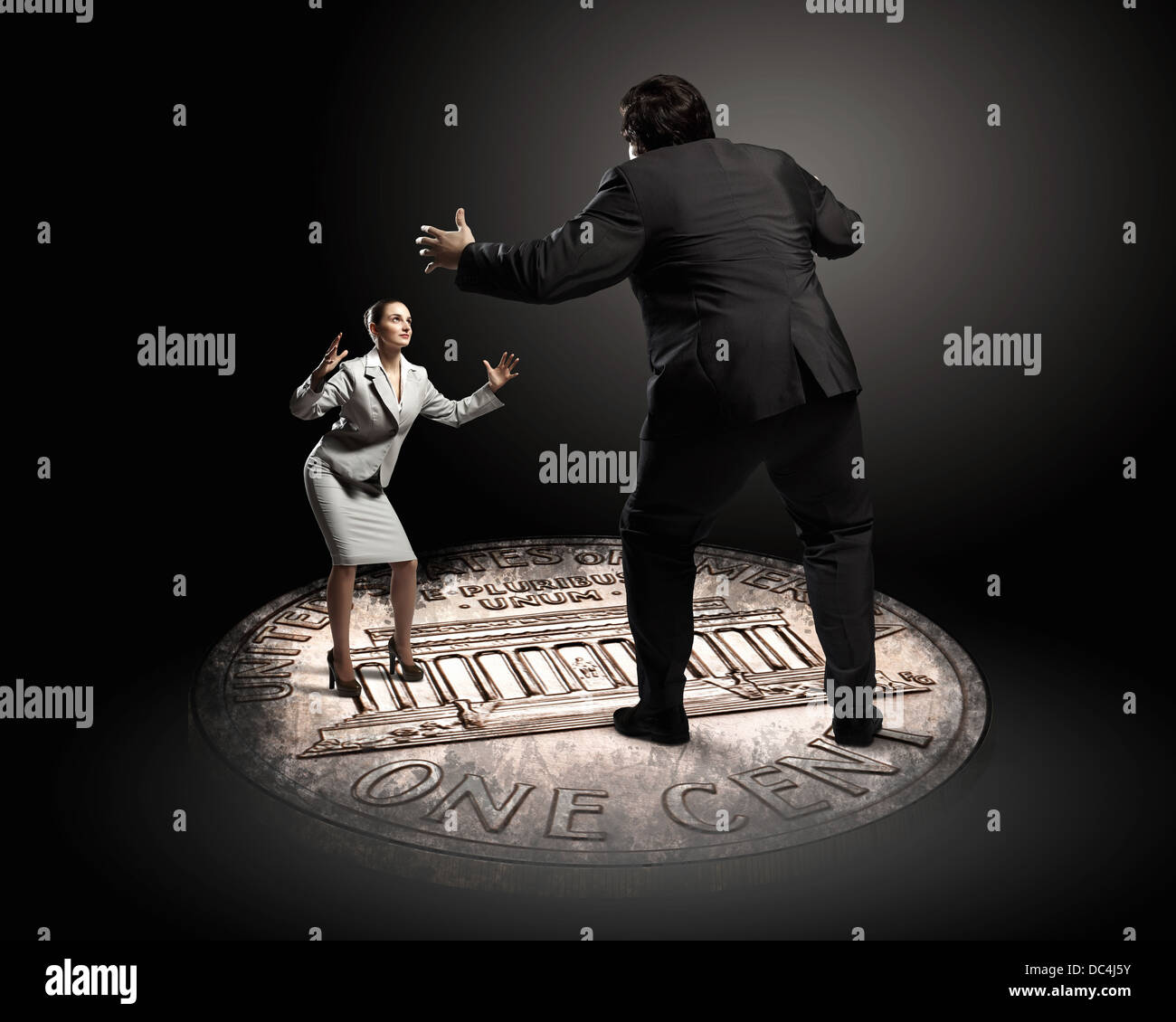 Business fighters hi-res stock photography and images - Alamy