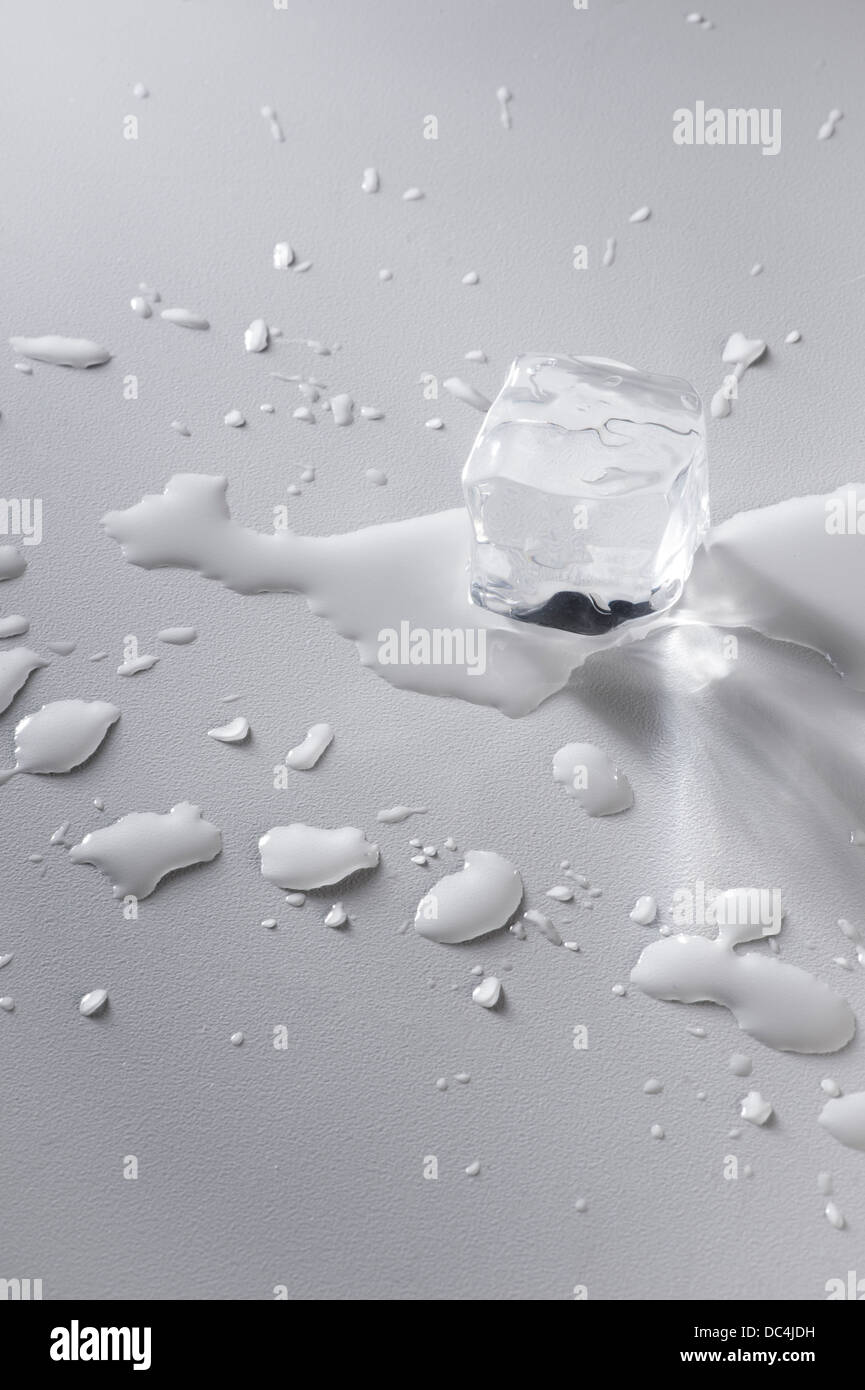 Melting ice closeup hi-res stock photography and images - Alamy