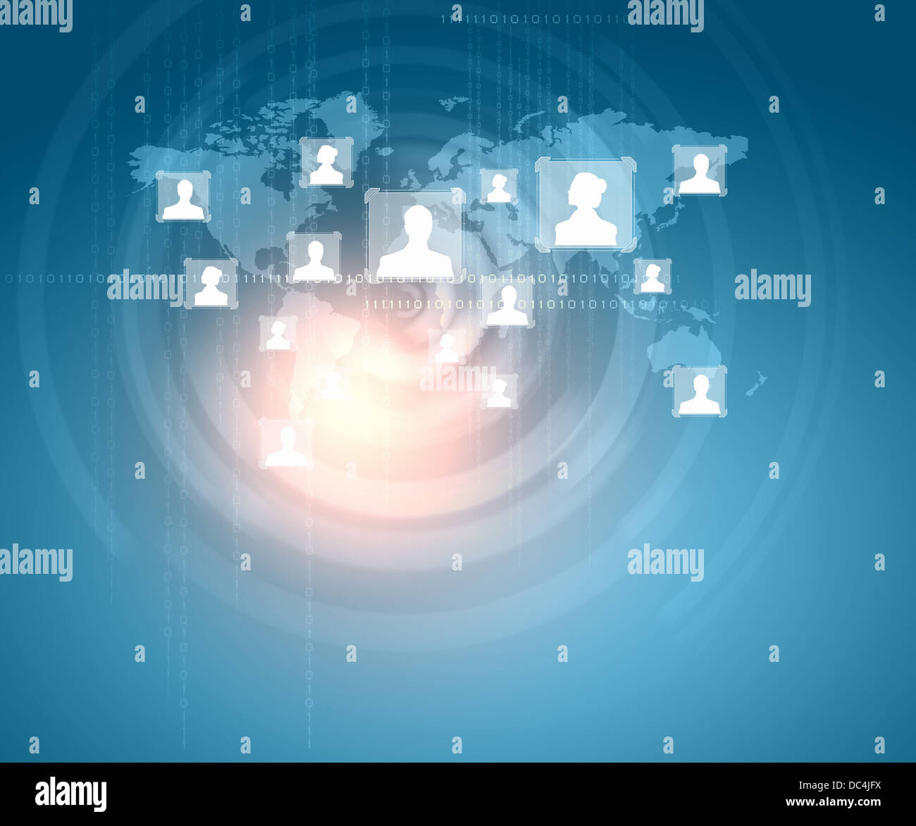 Internet concept illustration Stock Photo - Alamy