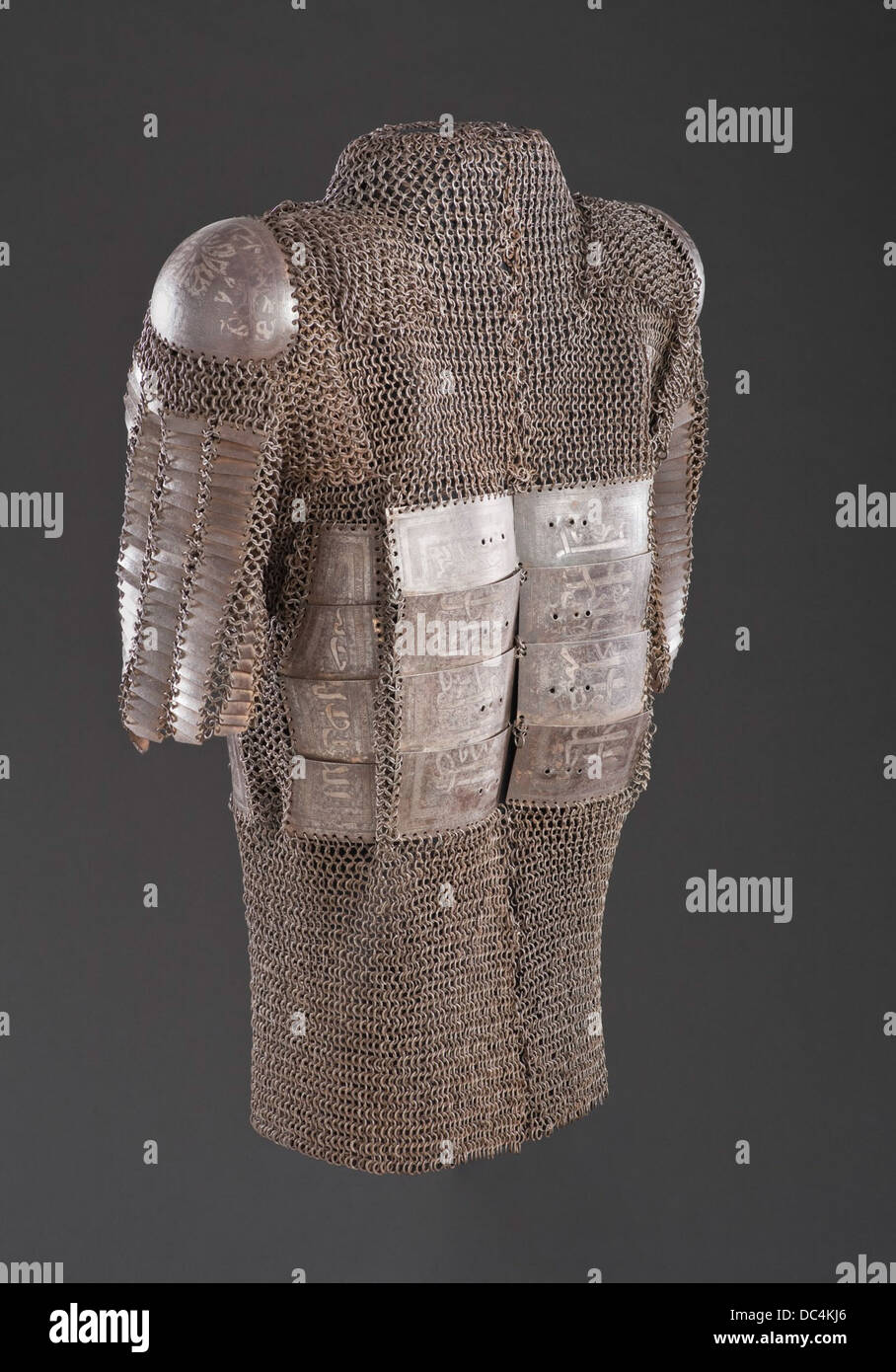 This breastplate, part of a larger collection, is a significant example ...