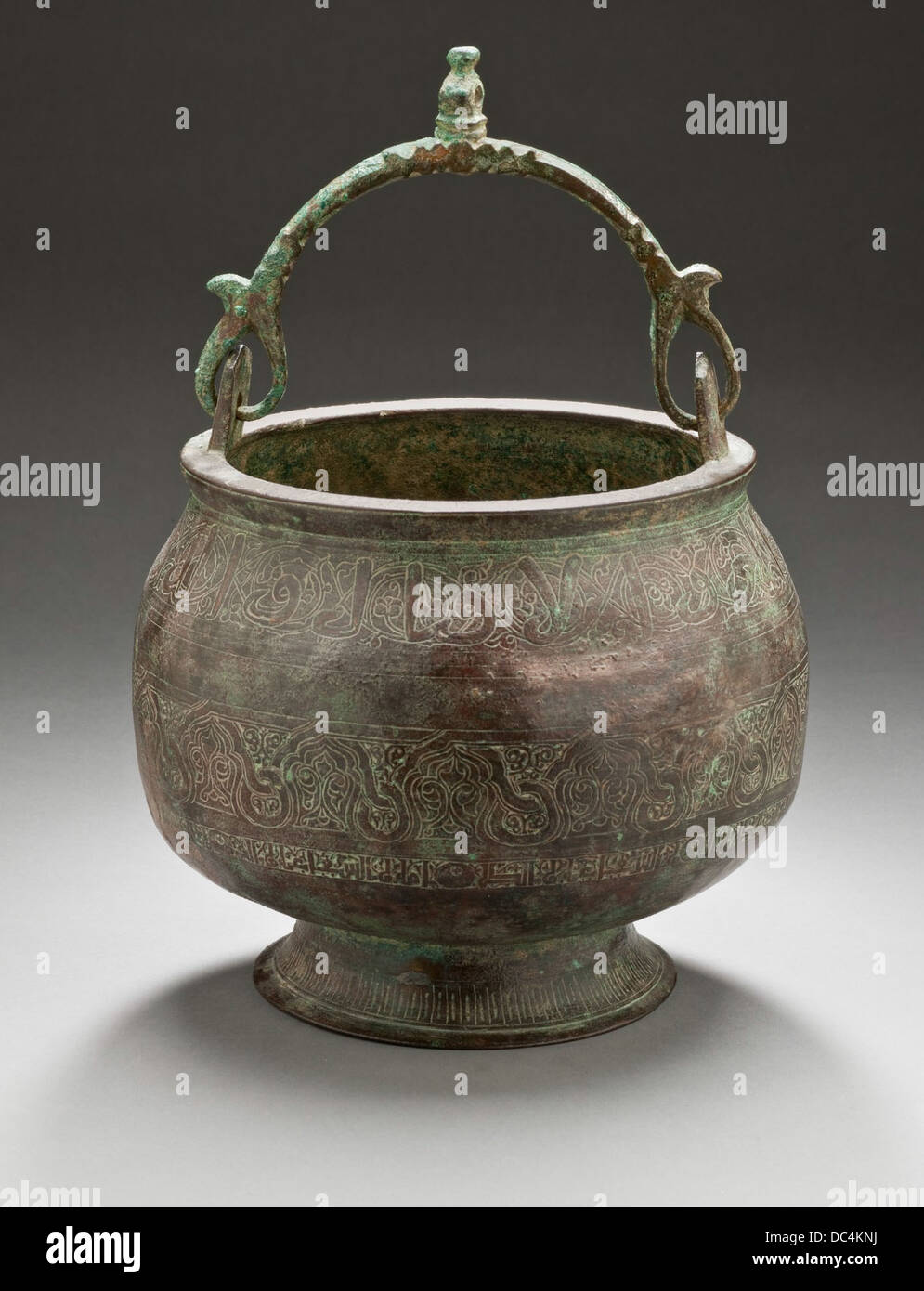 This bucket, part of LACMA's Middle Eastern artifact collection ...