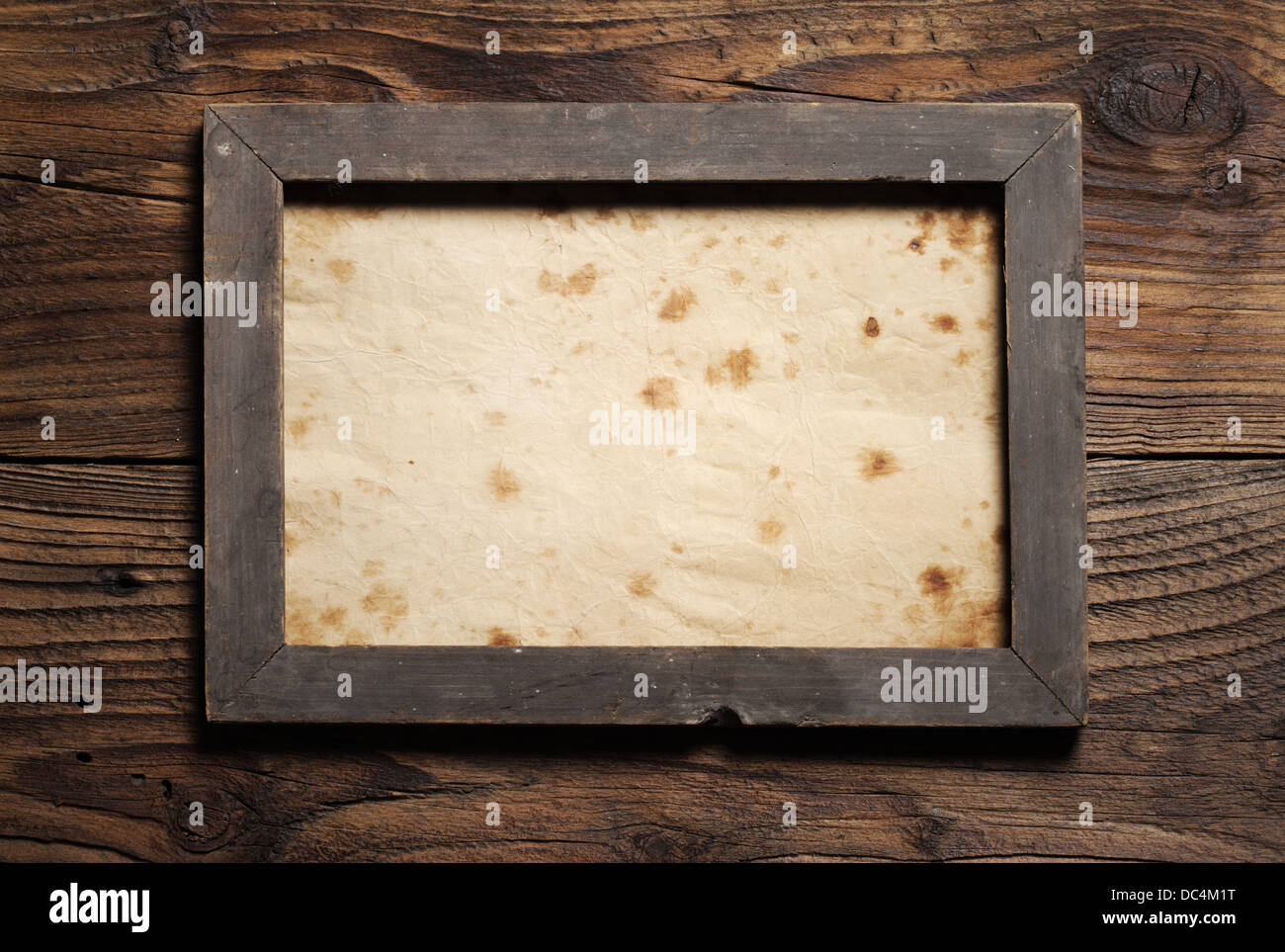 old wooden frame Stock Photo - Alamy