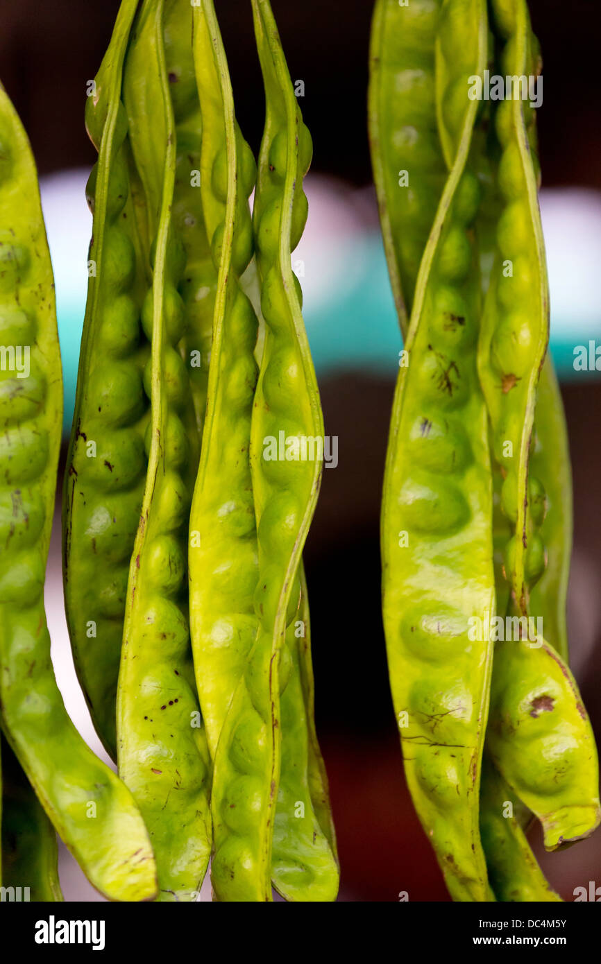 Green Beans on a Market in Ao Nang, Thailand Stock Photo - Alamy