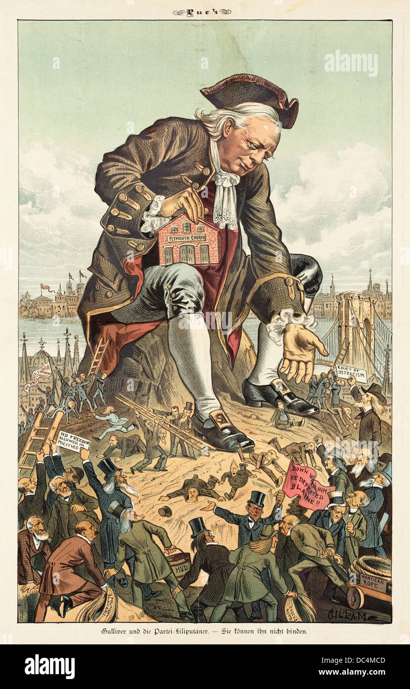 This cartoon from Puck magazine is an example of early 20th-century ...