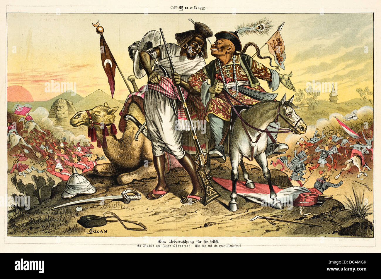 Cartoon from Puck 54.70.29.25 Stock Photo - Alamy