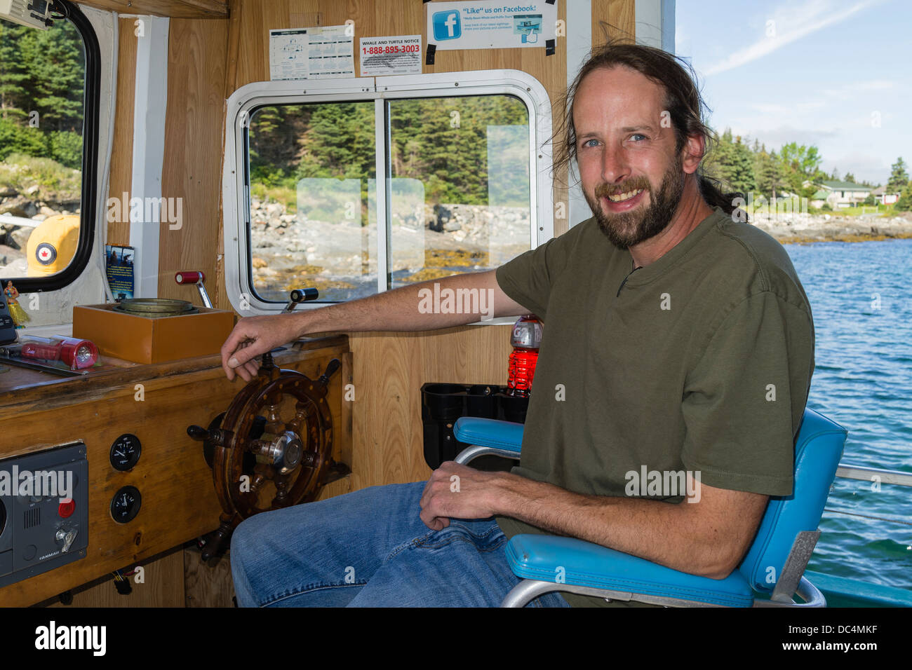 The Operations Manager, Mike, for the boat for Molly Bawn Whale ...