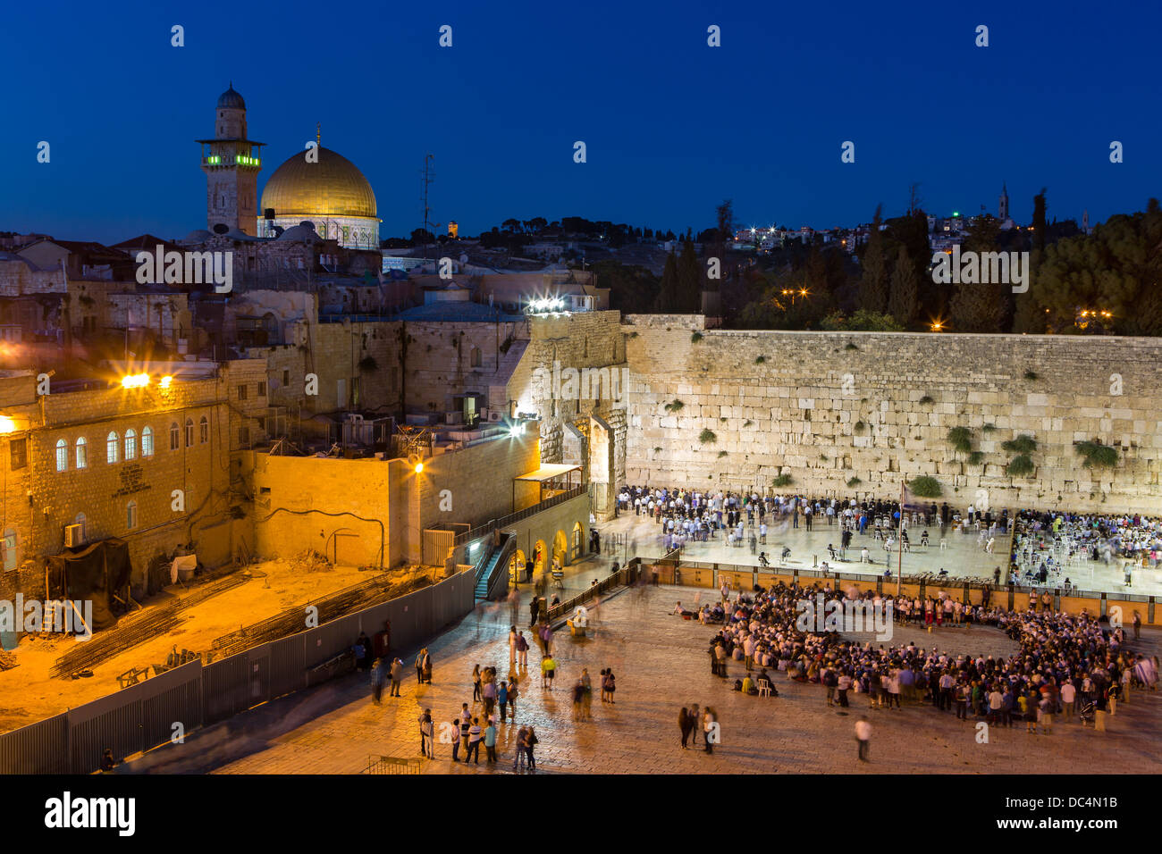 Dome of the rock sunset israel hi-res stock photography and images - Alamy