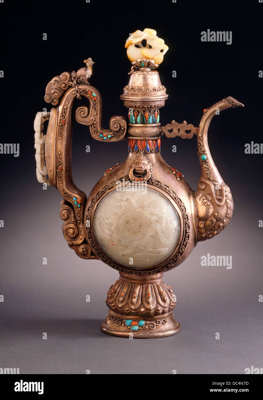 This ceremonial ewer from the Egyptian collection at LACMA reflects the ...