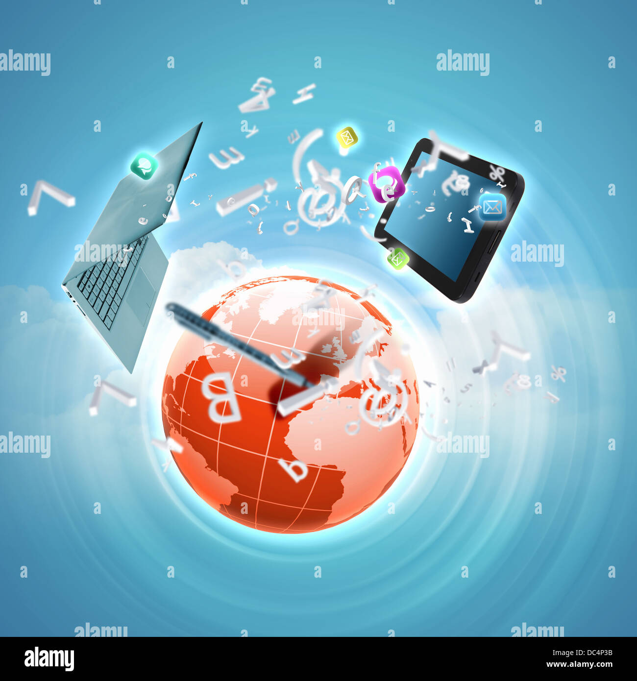 Digit electronic technology business hi-res stock photography and ...