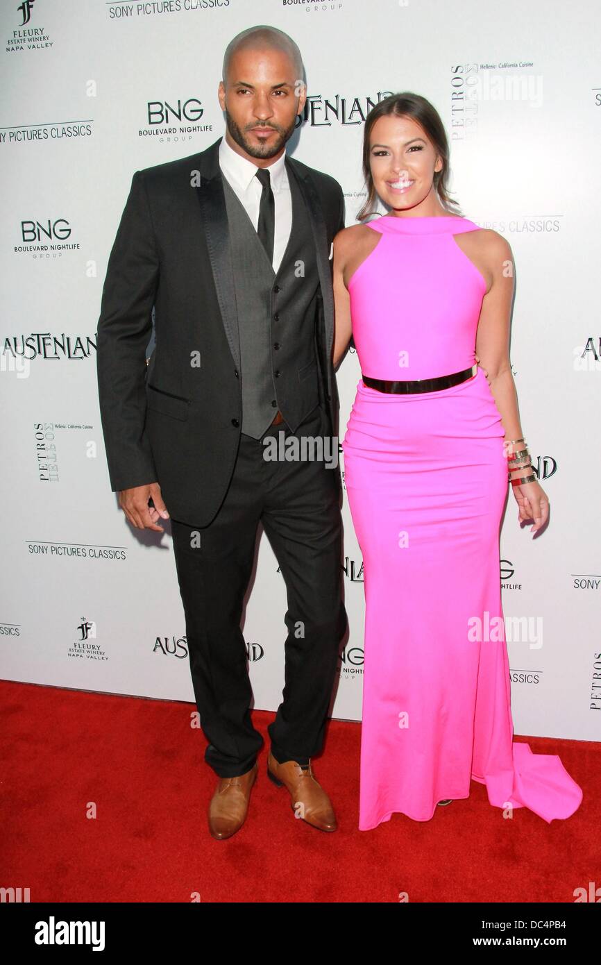 Los Angeles, California, USA. 8th Aug, 2013. Ricky Whittle and Sandra ...
