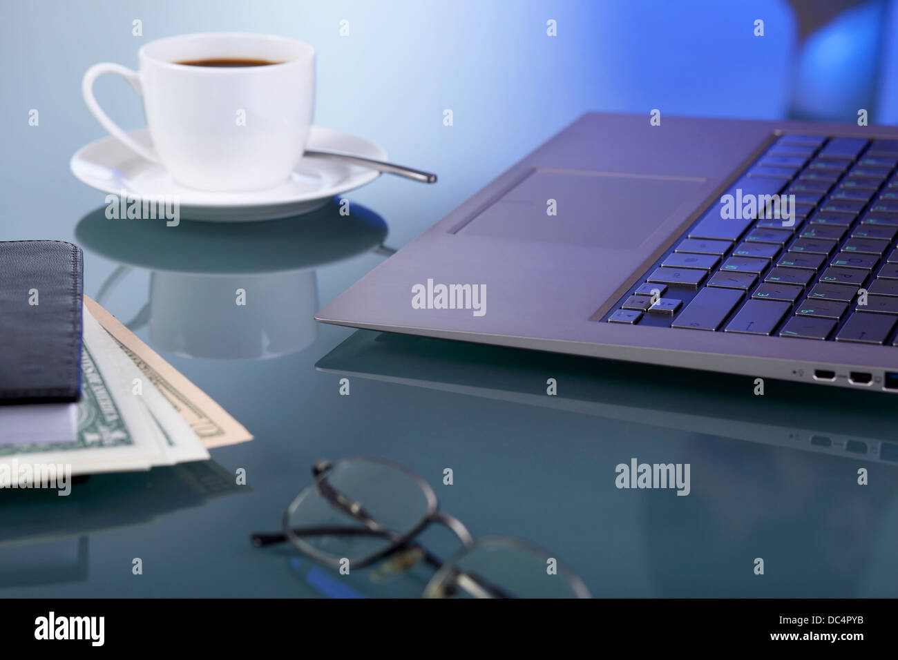 Business papers on the work place Stock Photo - Alamy