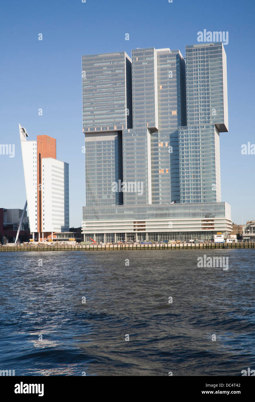 De Rotterdam building exterior complete Rotterdam Netherlands and KPN ...