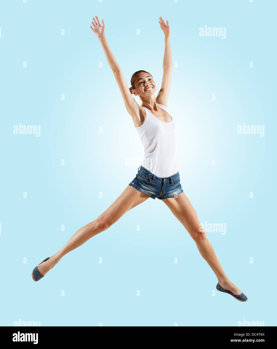 Modern style dancer posing Stock Photo - Alamy